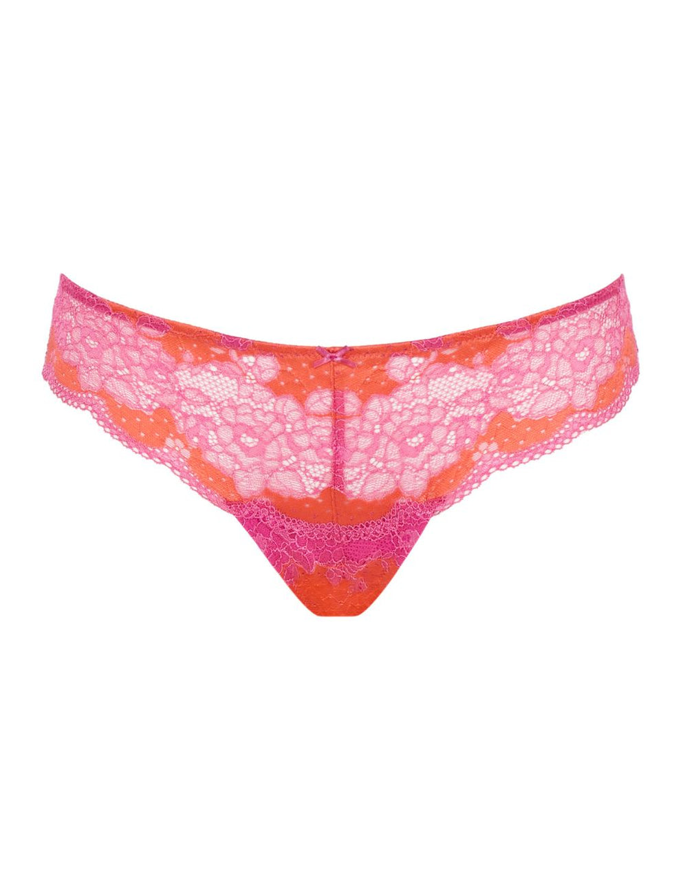 Panache Clara Thong Pink Papaya | Brava Lingerie