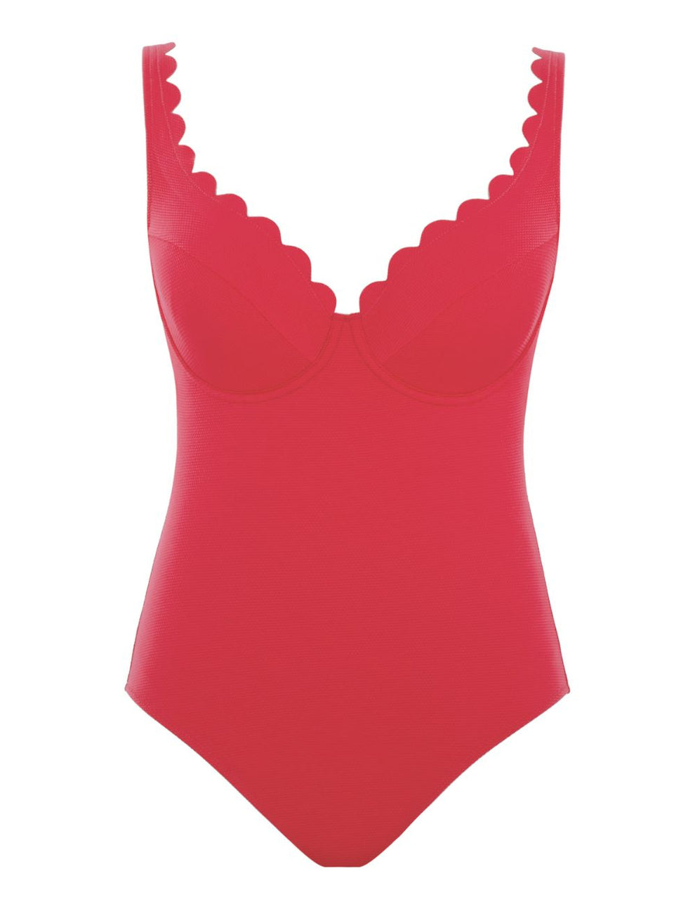Panache Spirit Rita Plunge Swimsuit Red | Brava Lingerie