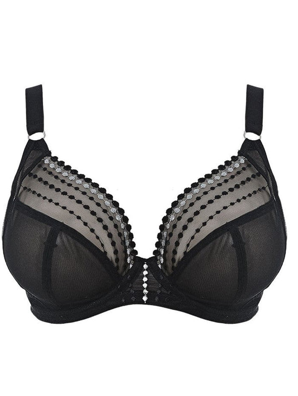 Elomi Matilda UW Plunge Bra Black | Brava Lingerie
