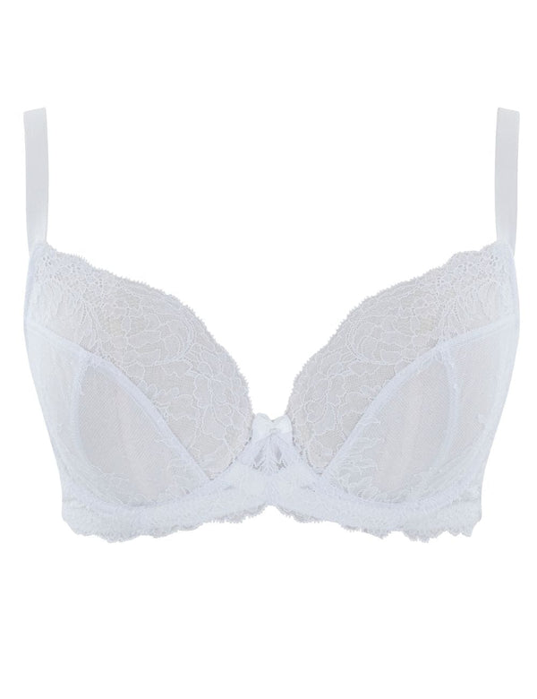 Panache Ana Plunge Bra White | Brava Lingerie