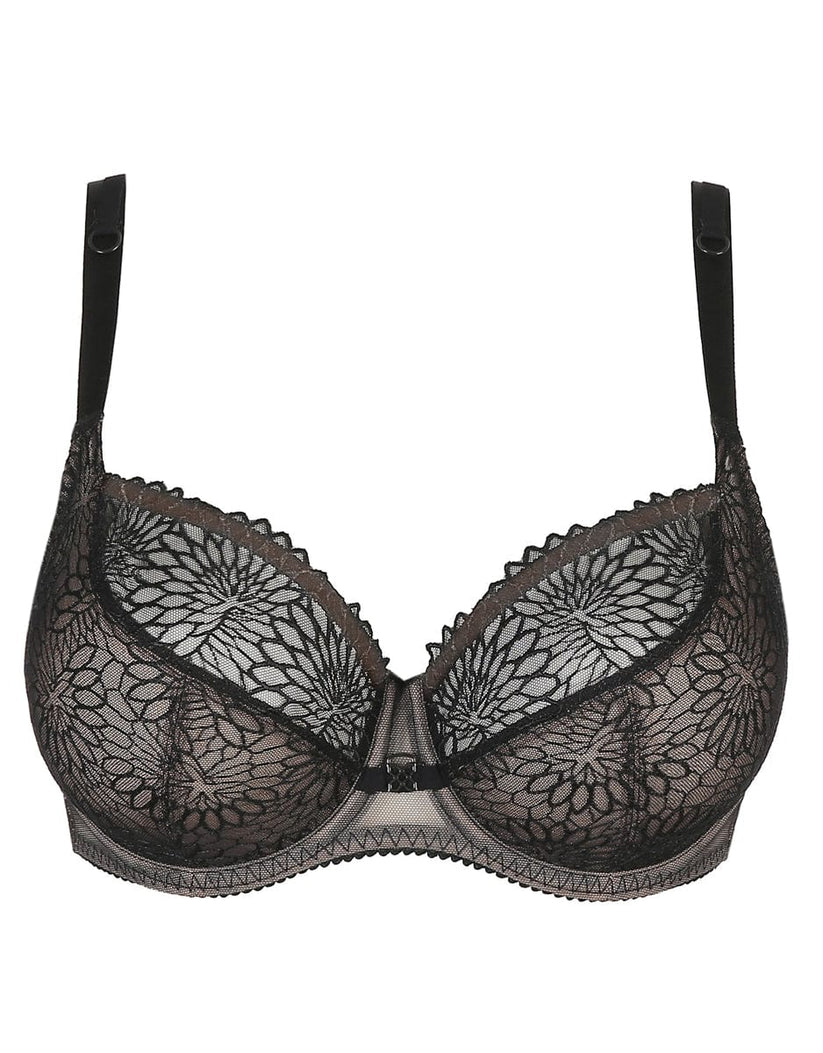 Primadonna Sophora Tulip Seam Bra Black | Brava Lingerie